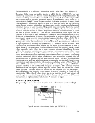RELEVANCE OF GROOVED NMOSFETS IN ULTRA DEEP SUBMICRON REGION IN LOW POWER APPLICATIONS | PDF ...