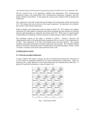 Area-Efficient Design of Scheduler for Routing Node of Network-On-Chip ...
