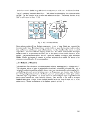 Area-Efficient Design of Scheduler for Routing Node of Network-On-Chip | PDF