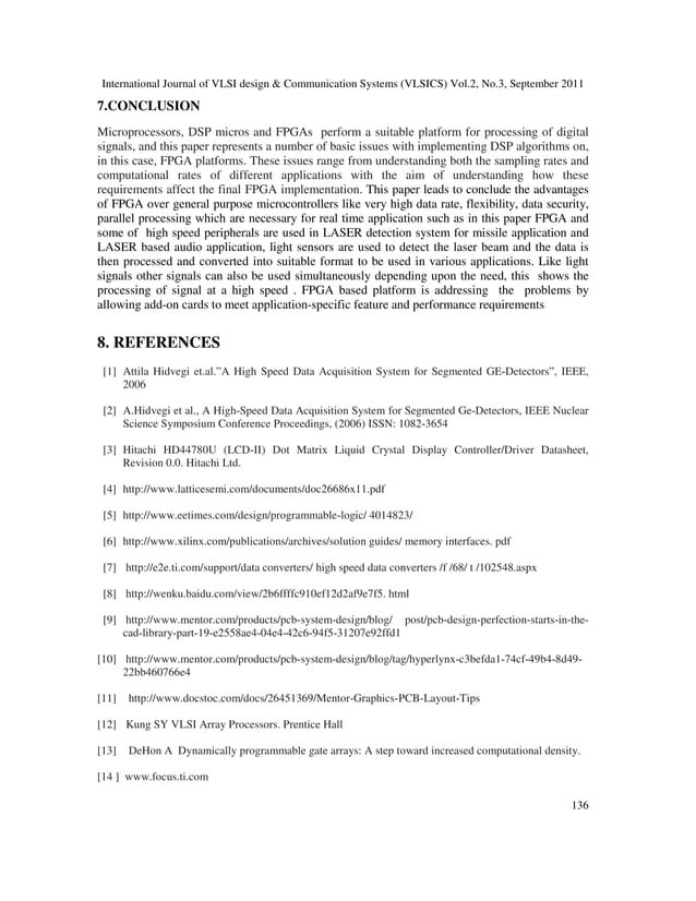 Design And Implementation Of Fpga Based Signal Processing Card Pdf