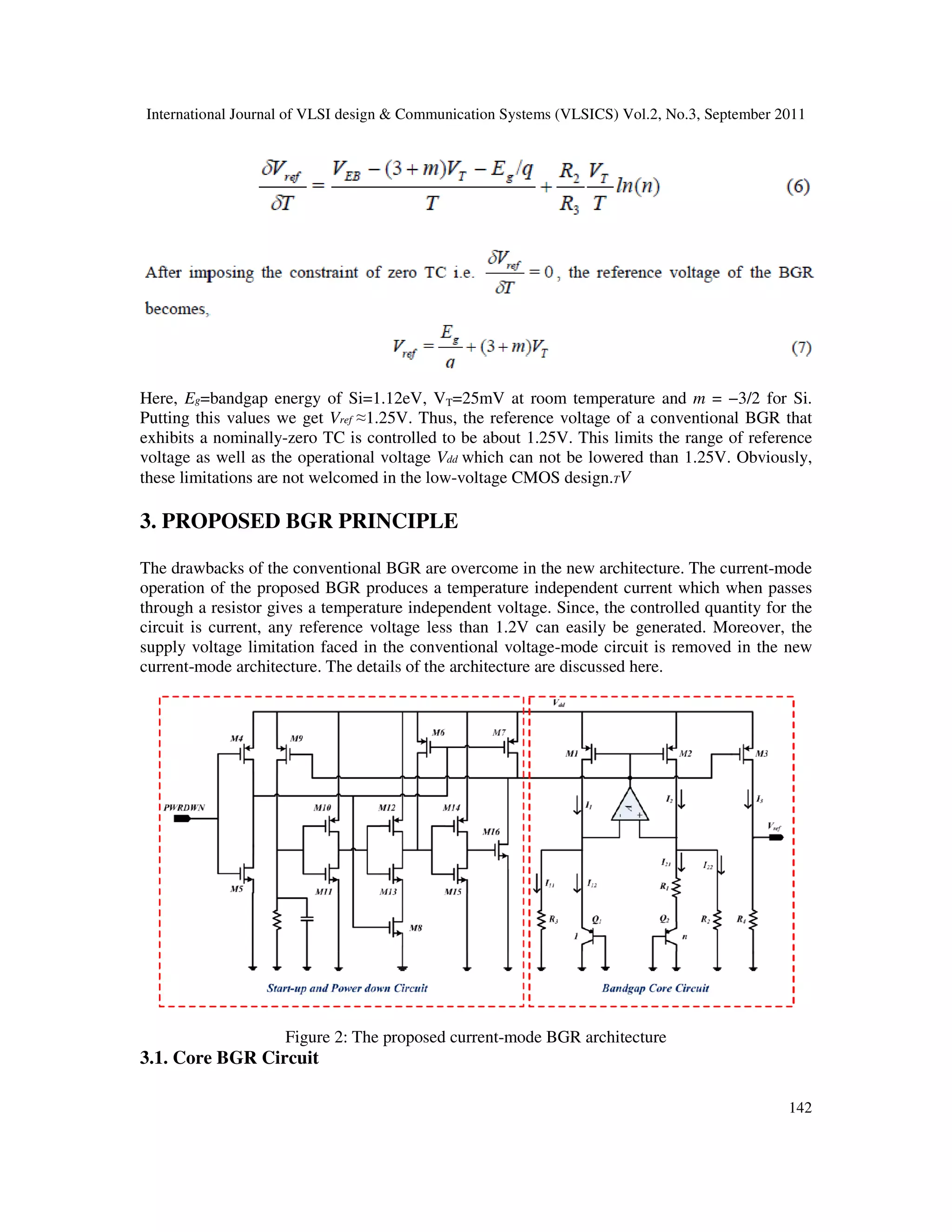 DESIGN OF A CMOS BANDGAP REFERENCE WITH LOWTEMPERATURE COEFFICIENT AND HIGH POWER SUPPLY ...