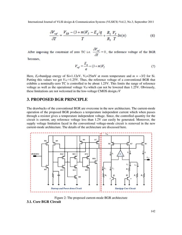 DESIGN OF A CMOS BANDGAP REFERENCE WITH LOWTEMPERATURE COEFFICIENT AND HIGH POWER SUPPLY ...