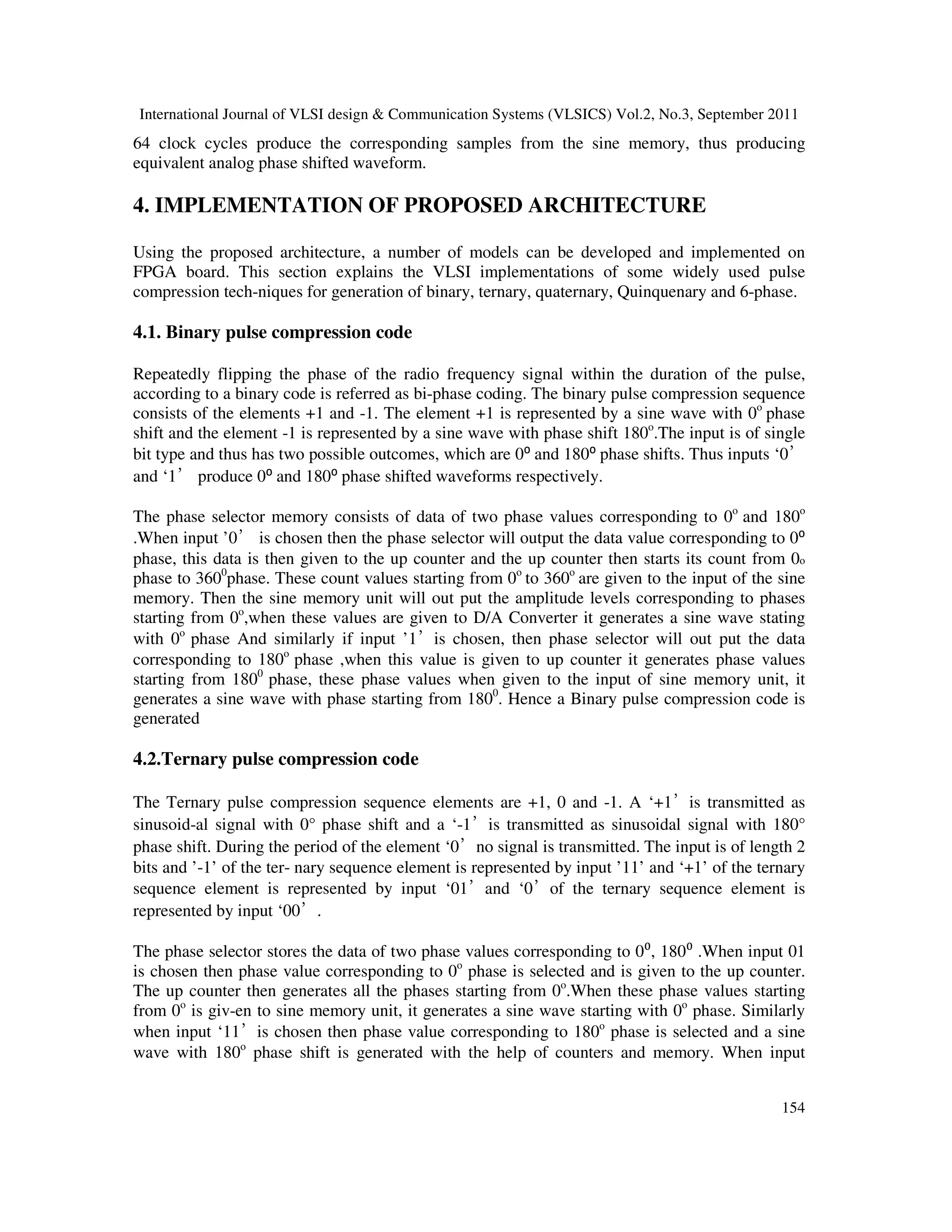 Area Optimized Fpga Implementation For Generation Of Radar Pulse Com Pression Sequences Pdf