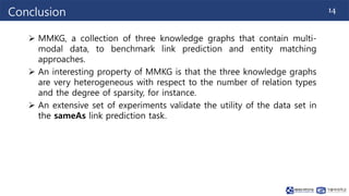 MMKG: Multi-Modal Knowledge Graphs dddddd | PPTX