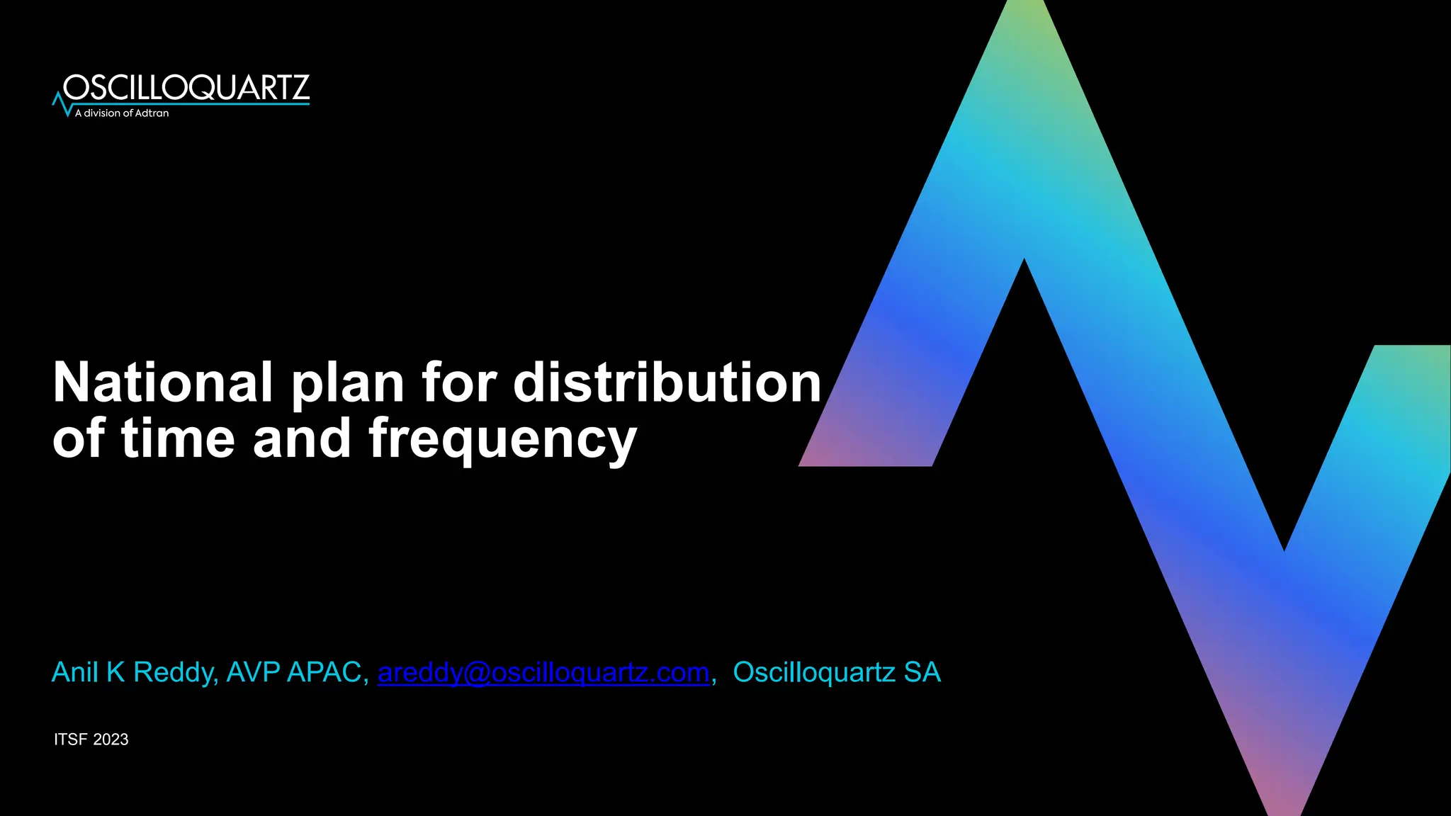 National plan for distribution of time and frequency | PDF