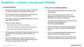 National plan for distribution of time and frequency | PPT