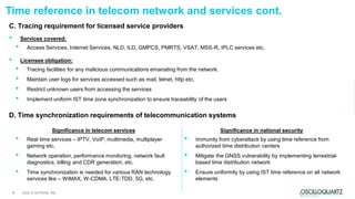 National plan for distribution of time and frequency | PPT