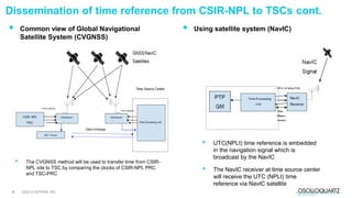 National plan for distribution of time and frequency | PPT