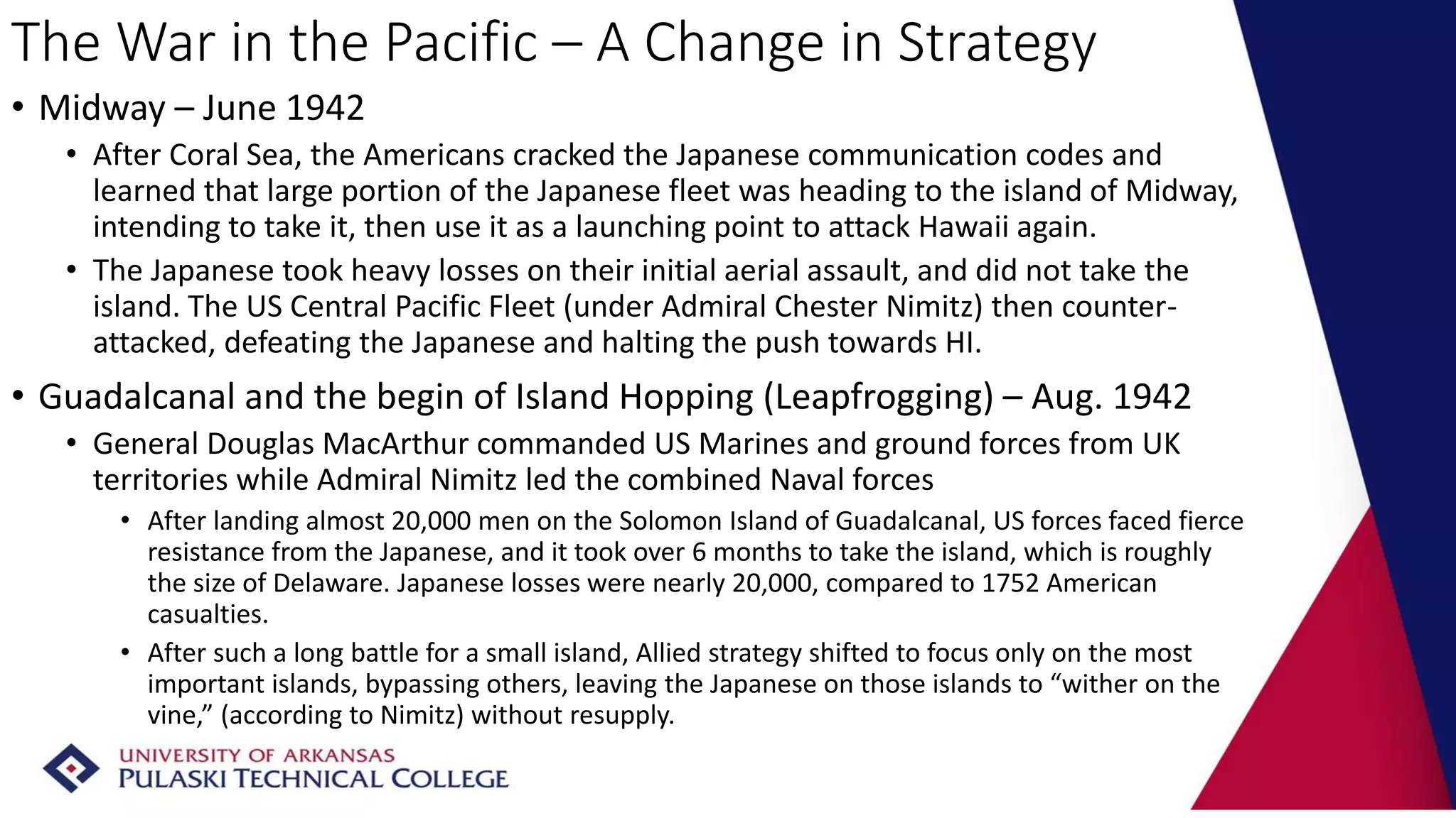 2312 17 Ground Pacific Front, Atomic Bomb, Aftermath | PPT