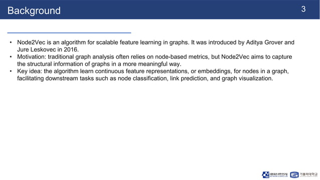 Node2vec Scalable Feature Learning For Networkspptx