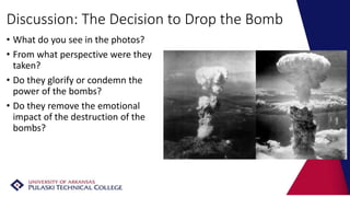 2312 Ground Pacific Front, Atomic Bomb, Aftermath | PPT