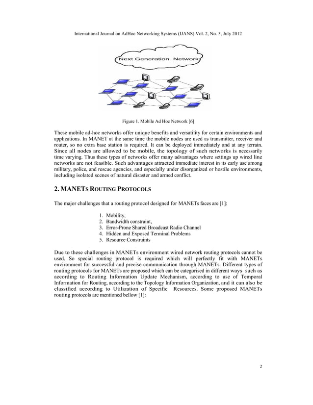 Performance Analysis Of Mobile Adhoc Network Routing Protocols Over Tcp Pdf Computer
