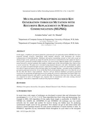 Multilayer Perceptron Guided Key Generation through Mutation with Recursive Replacement in ...