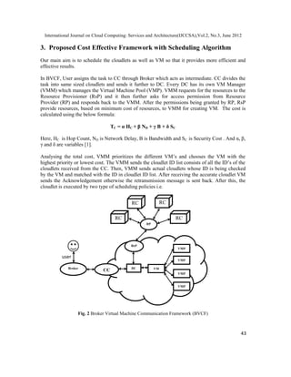 Effective Cost Mechanism for Cloudlet Retransmission and Prioritized VM Scheduling Mechanism ...