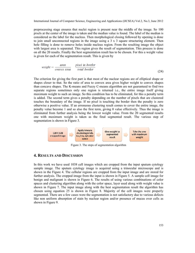 SEGMENTATION OF LUNG GLANDULAR CELLS USING MULTIPLE COLOR SPACES | PDF SEGMENTATION OF LUNG GLANDULAR CELLS USING MULTIPLE COLOR SPACES | PDF
