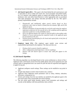 JOB SEARCH SYSTEM IN ANDROID ENVIRONMENTAPPLICATION OF INTELLIGENT ...