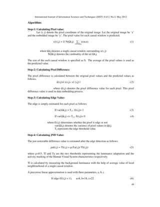 MULTIPLE CAUSAL WINDOW BASED REVERSIBLE DATA EMBEDDING | PDF
