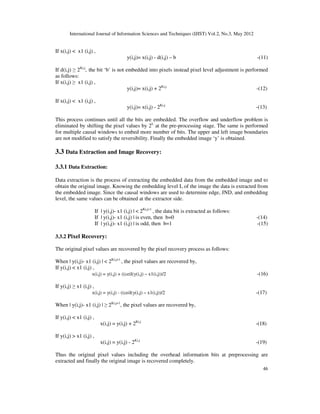 MULTIPLE CAUSAL WINDOW BASED REVERSIBLE DATA EMBEDDING | PDF