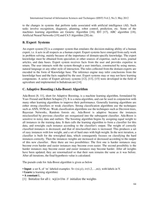 Implementation of Naive Bayesian Classifier and Ada-Boost Algorithm Using Maize Expert System | PDF