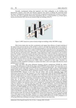 Fog attenuation penalty analysis in terrestrial optical wireless communication-modified duo ...