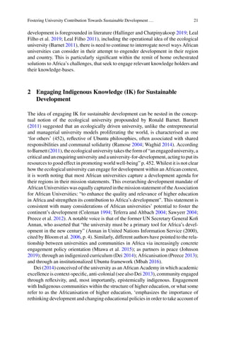 Sustainable Development In Africa Fostering Sustainability In One Of ...