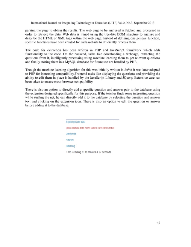 Autonomous Educational Testing System Using Unsupervised Feature ...