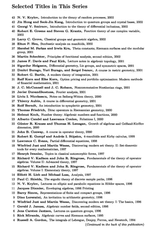 Introduction To The Theory Of Random Processes N V Krylov | PDF