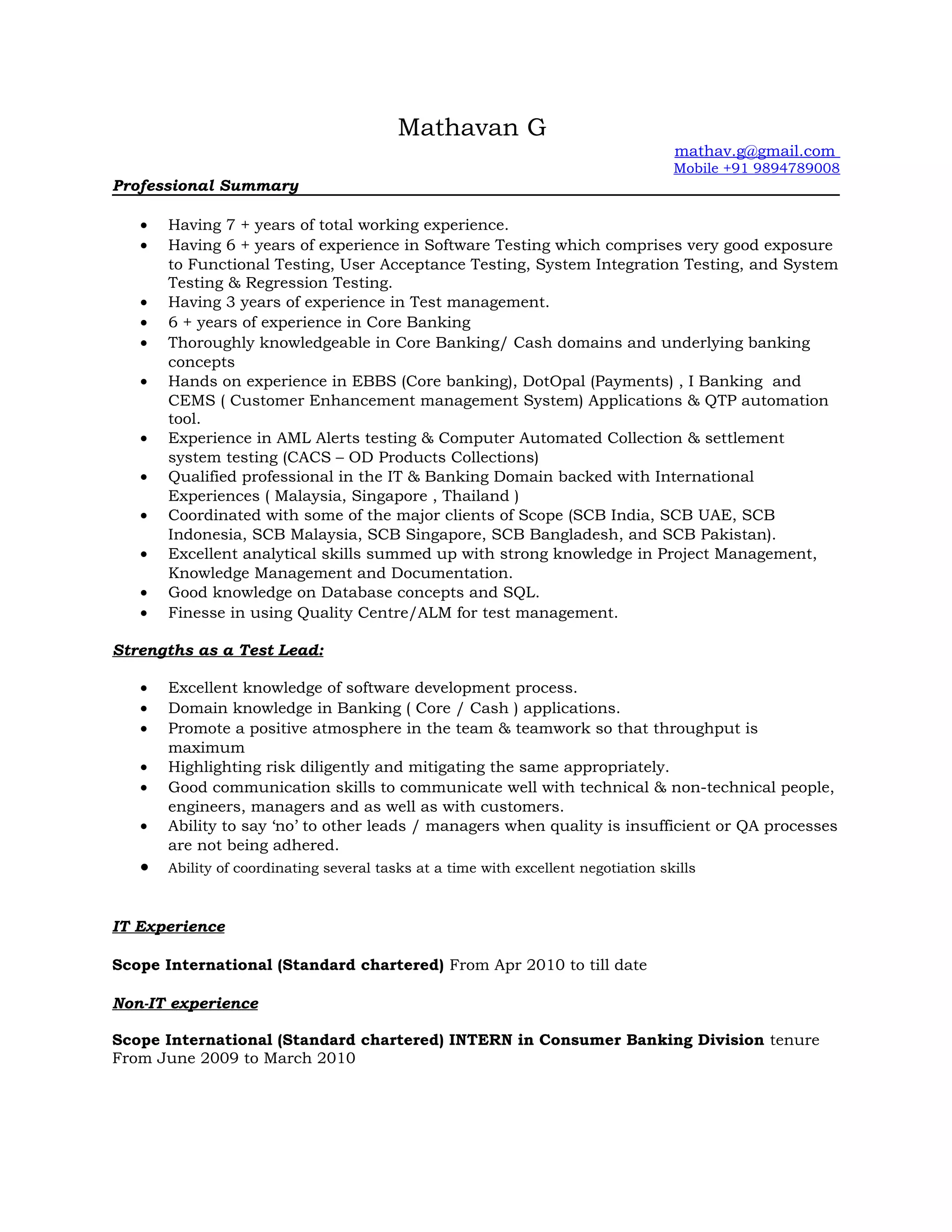 Mathavan_Resume | PDF