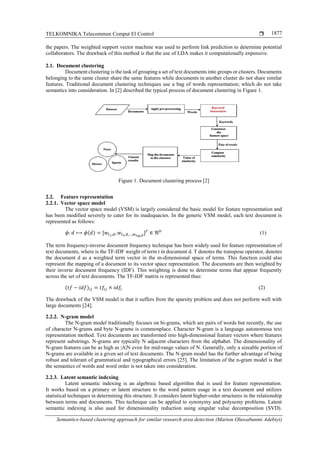 Semantics-based clustering approach for similar research area detection | PDF