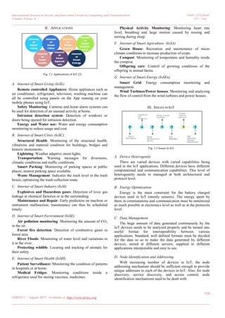 Internet of Things: Definition, Applications, Issues and Future ...