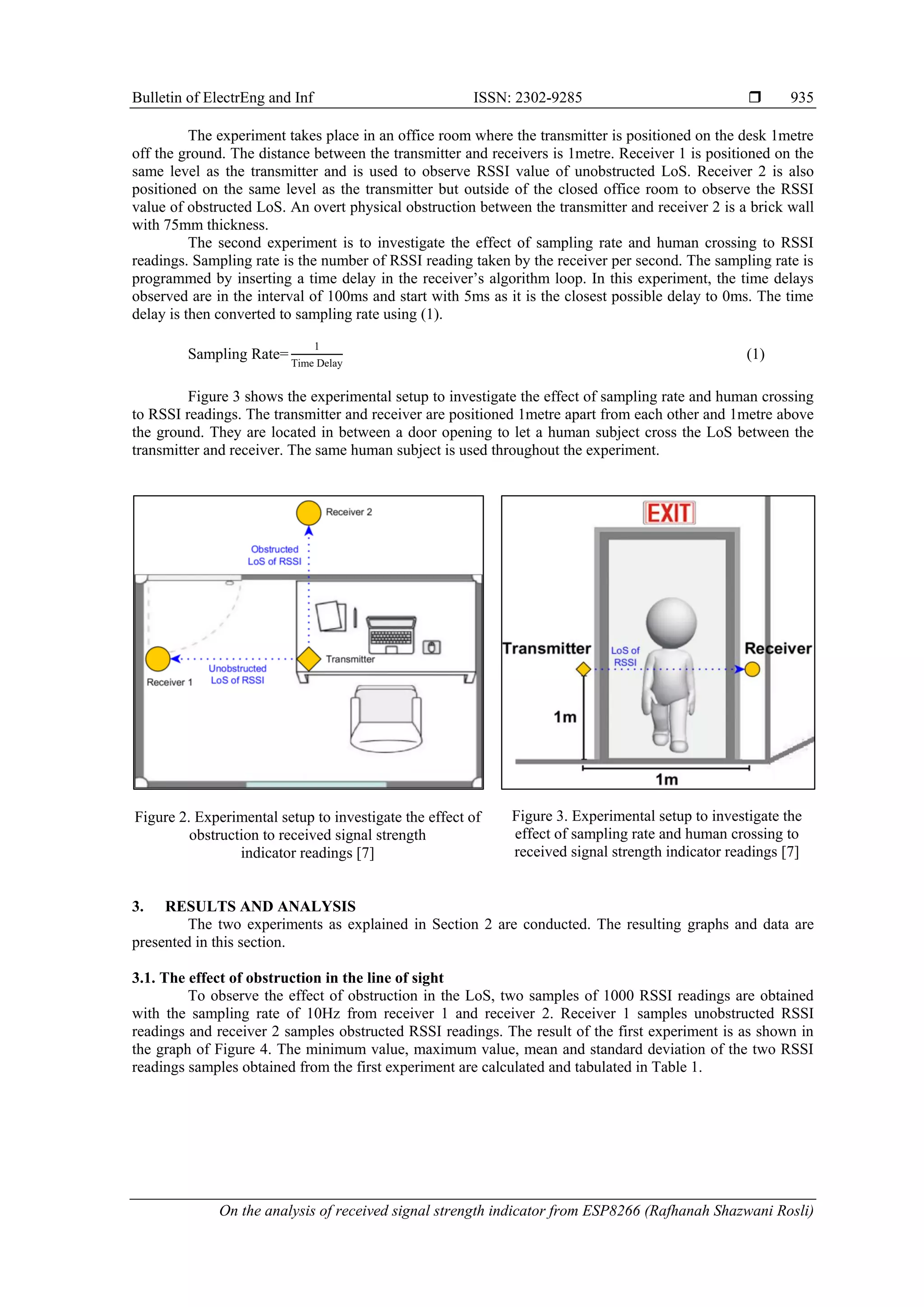 On The Analysis Of Received Signal Strength Indicator From Esp8266 Pdf 