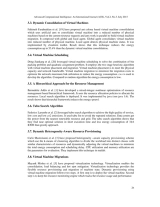 A Survey on Reducing Energy Sprawl In Cloud Computing | PDF