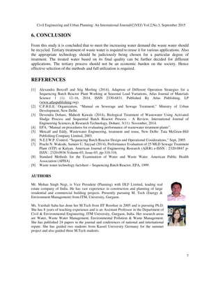 Performance Evaluation of 9 MLD Sewage Treatment Plant at Gurgaon and Cost Effective Measures in ...