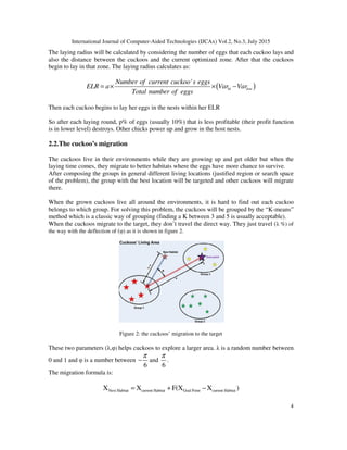 THE STUDY OF CUCKOO OPTIMIZATION ALGORITHM FOR PRODUCTION PLANNING PROBLEM | PDF