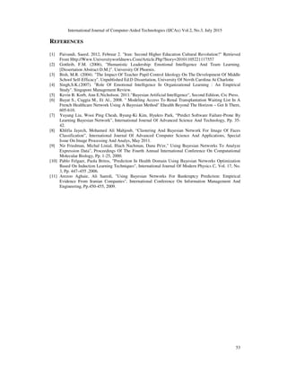 PREDICTING ACADEMIC MAJOR OF STUDENTS USING BAYESIAN NETWORKS TO THE CASE OF IRAN | PDF