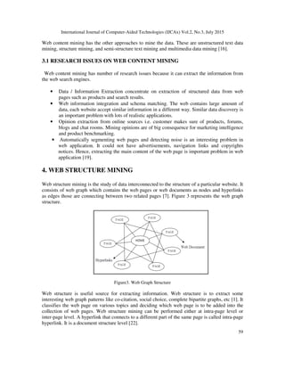 RESEARCH ISSUES IN WEB MINING | PDF