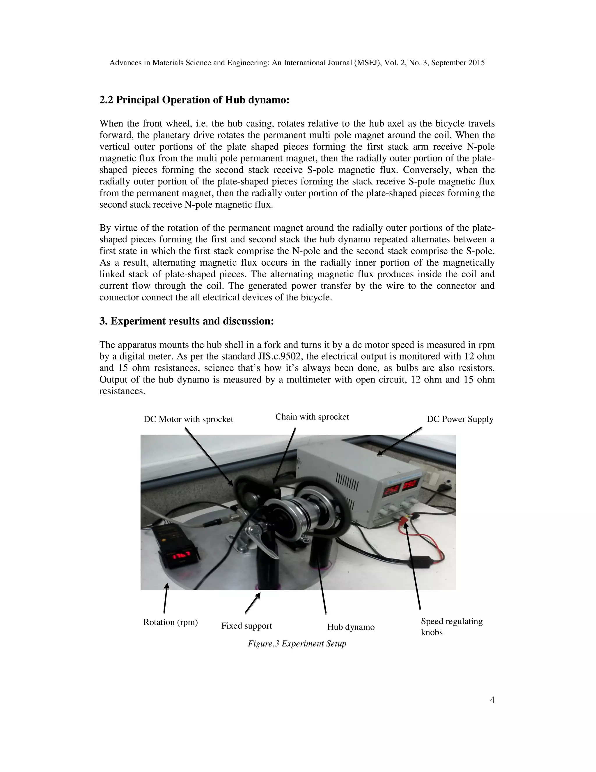 DESIGN AND FABRICATION OF PLANETARY DRIVE MAGNET PEDAL POWER HUB-DYNAMO ...