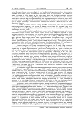 Adaptive CSLBP compressed image hashing | PDF