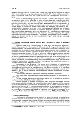 Technology Content Analysis with Technometric Theory Approach to ...