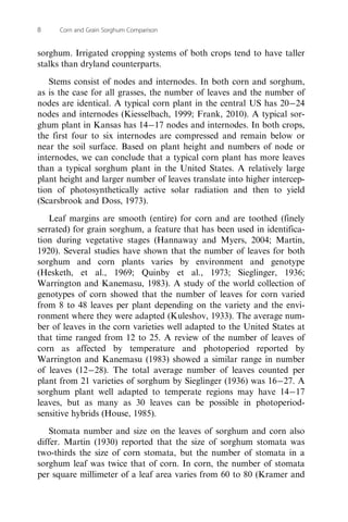 Corn And Grain Sorghum Comparison Yared Assefa Kraig Roozeboom | PDF