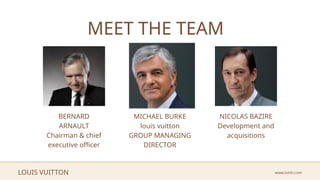 presentaion of louis vuitton and swot analysis.pptx | Business ...