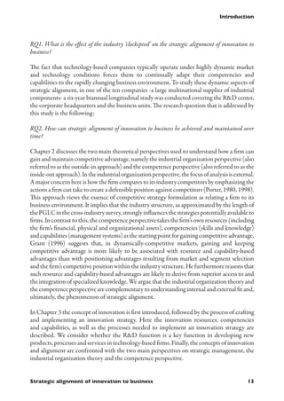 Strategic Alignment Of Innovation To Business Balancing Exploration And ...