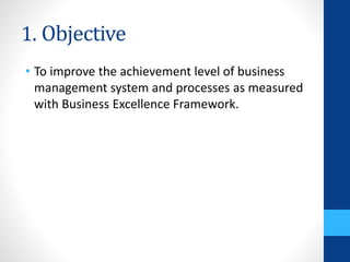 QMS Program Towards 5-Star Organization thru Business Excellence | PPTX