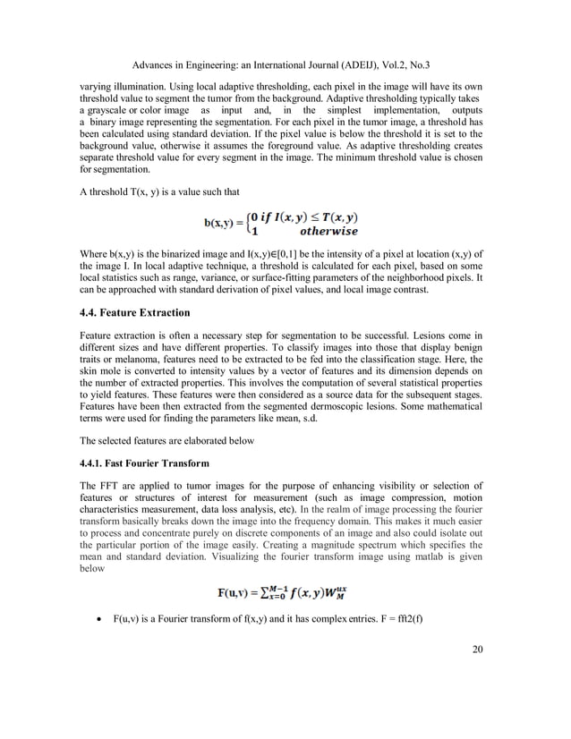 RECOGNITION OF SKIN CANCER IN DERMOSCOPIC IMAGES USING KNN CLASSIFIER | PDF