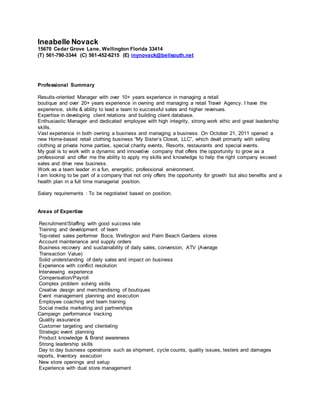 Ineabelle Novack Resume 2015 updated-3 | PDF