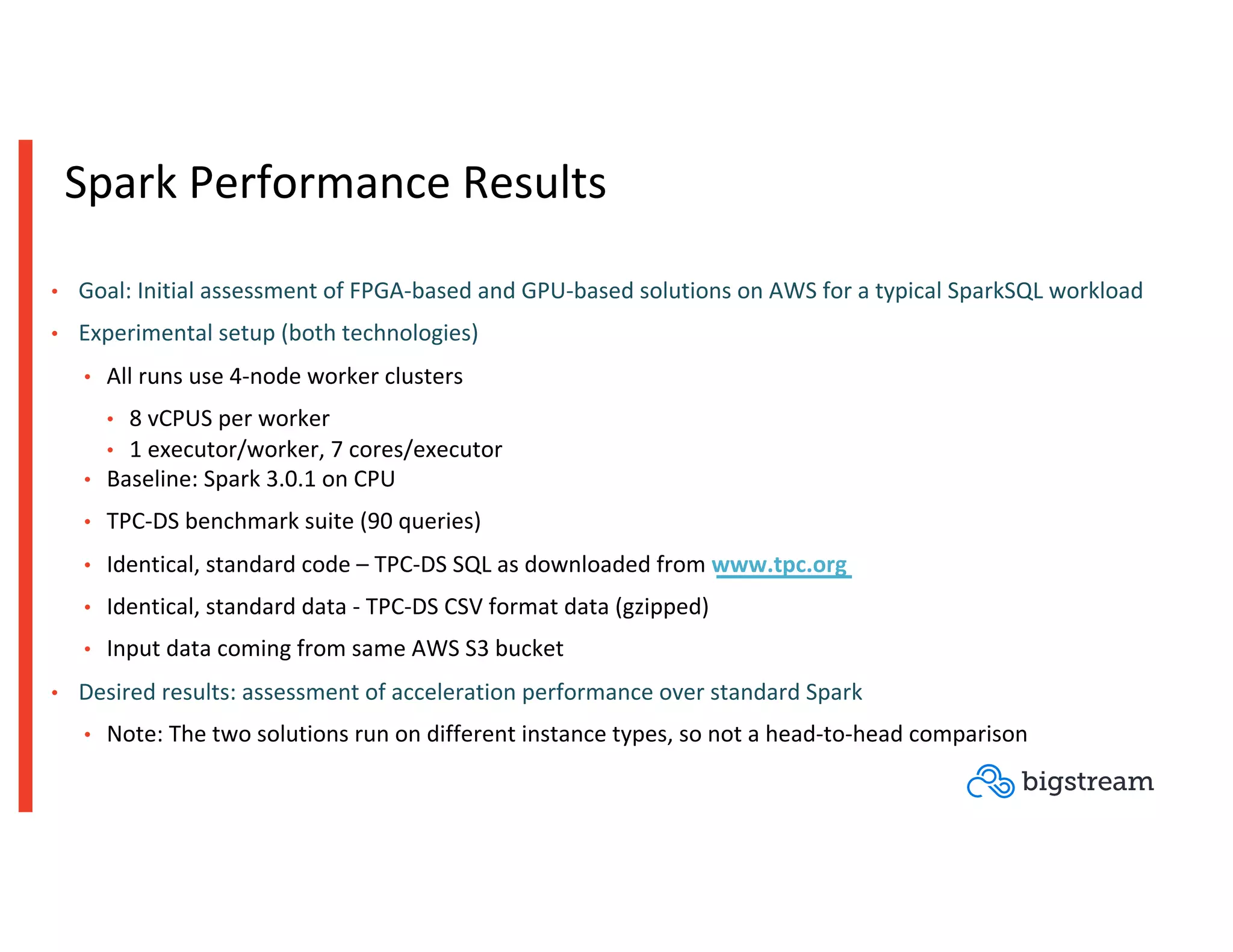 Choose Your Weapon: Comparing Spark on FPGAs vs GPUs | PDF