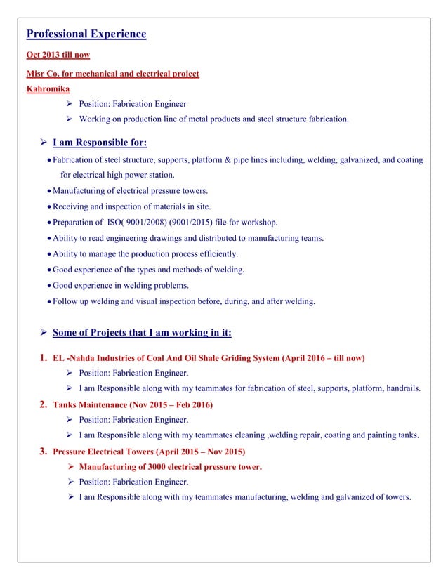 Eng-Ahmed nader CV | PDF