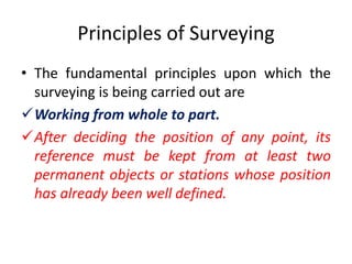 231CE33 SURVEYING BASICS AND FUNDAMENTALS | PPT | Geography | Science