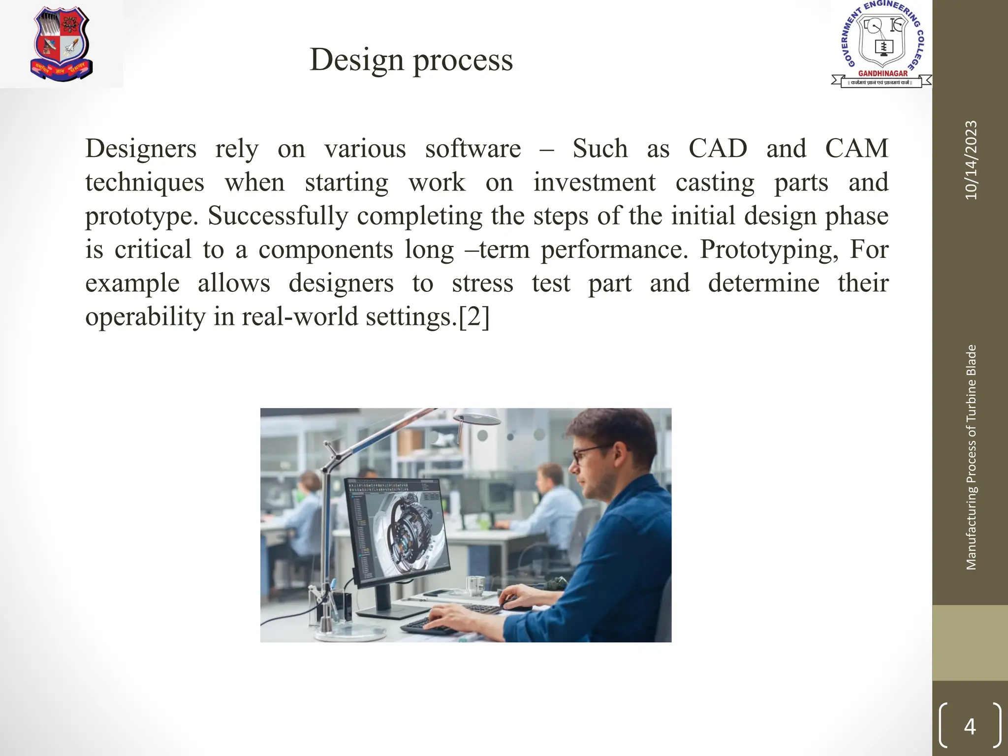 Manufacturing process of Turbine blade | PDF