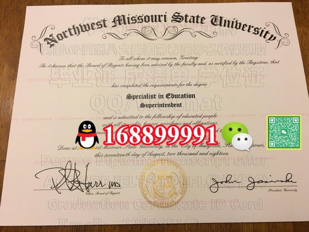 Northwest Missouri State University degree offer diploma Transcript | PPT